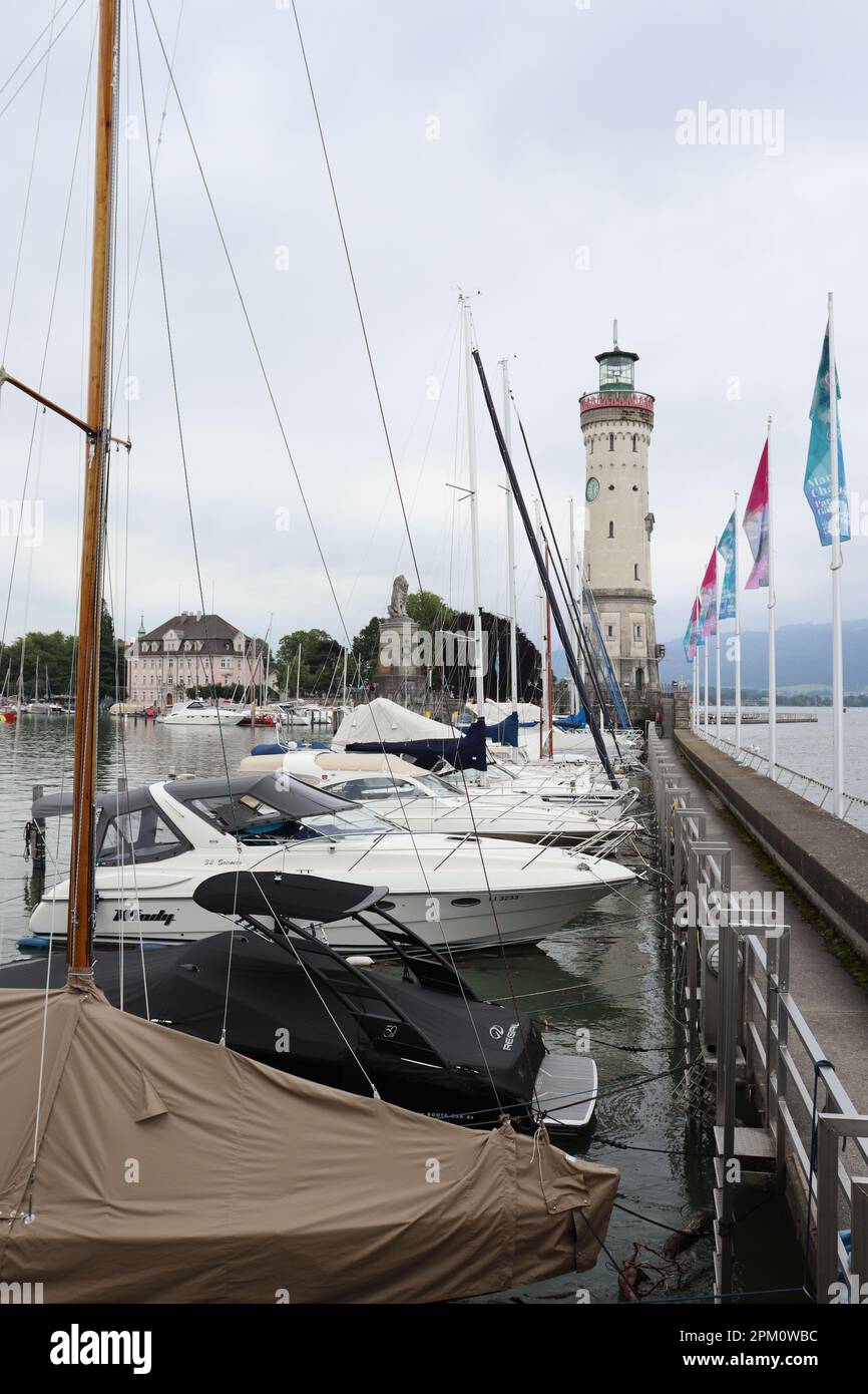 Lindau insel station hi-res stock photography and images - Alamy