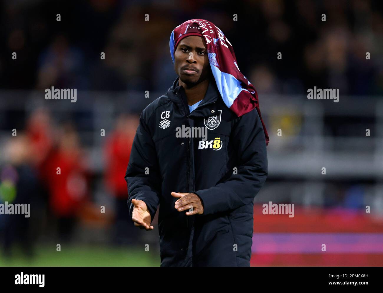 Burnley's Nathan Tella celebrates after the Sky Bet Championship match ...