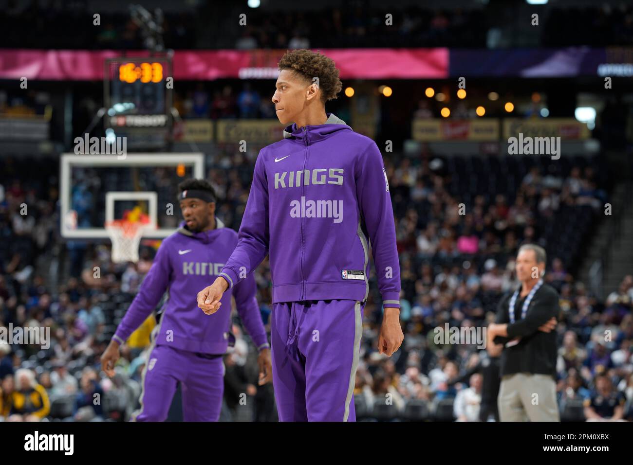 Sacramento Kings forward Kessler Edwards (17) in the first half of an ...