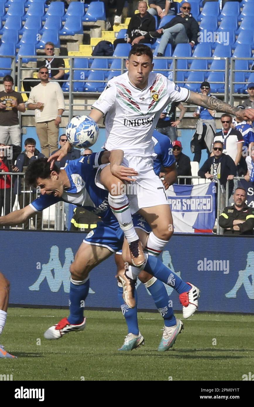 Brescia, Italy. 10th Apr, 2023. Gabriele Capanni of Ternana Calcio ...