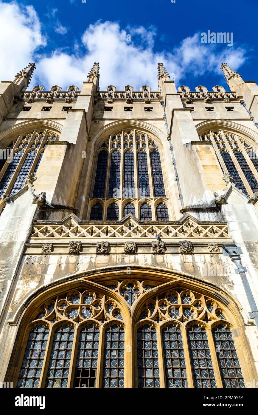 Kings college chapel cambridge windows hi-res stock photography and ...