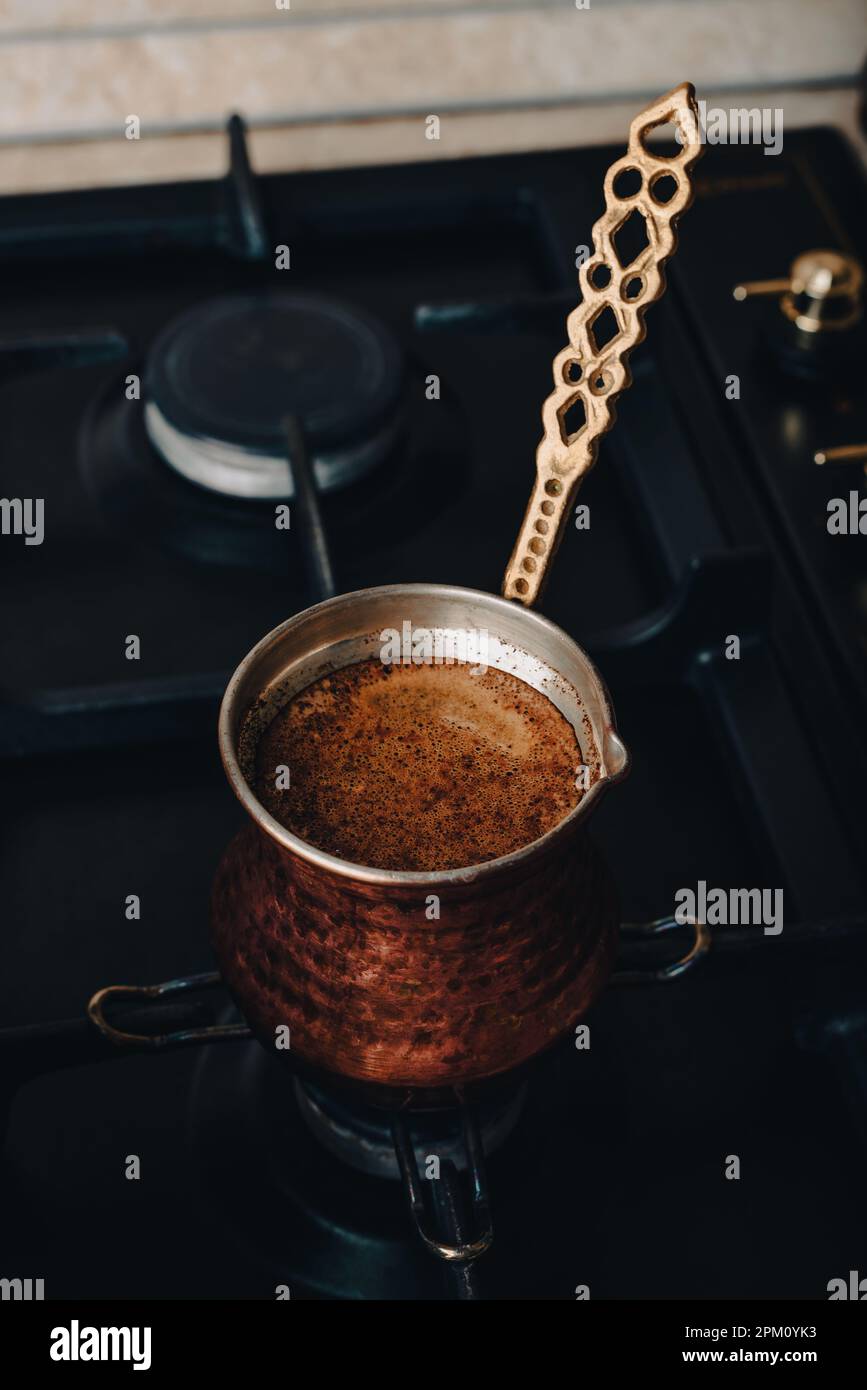 Boiling coffe hi-res stock photography and images - Alamy