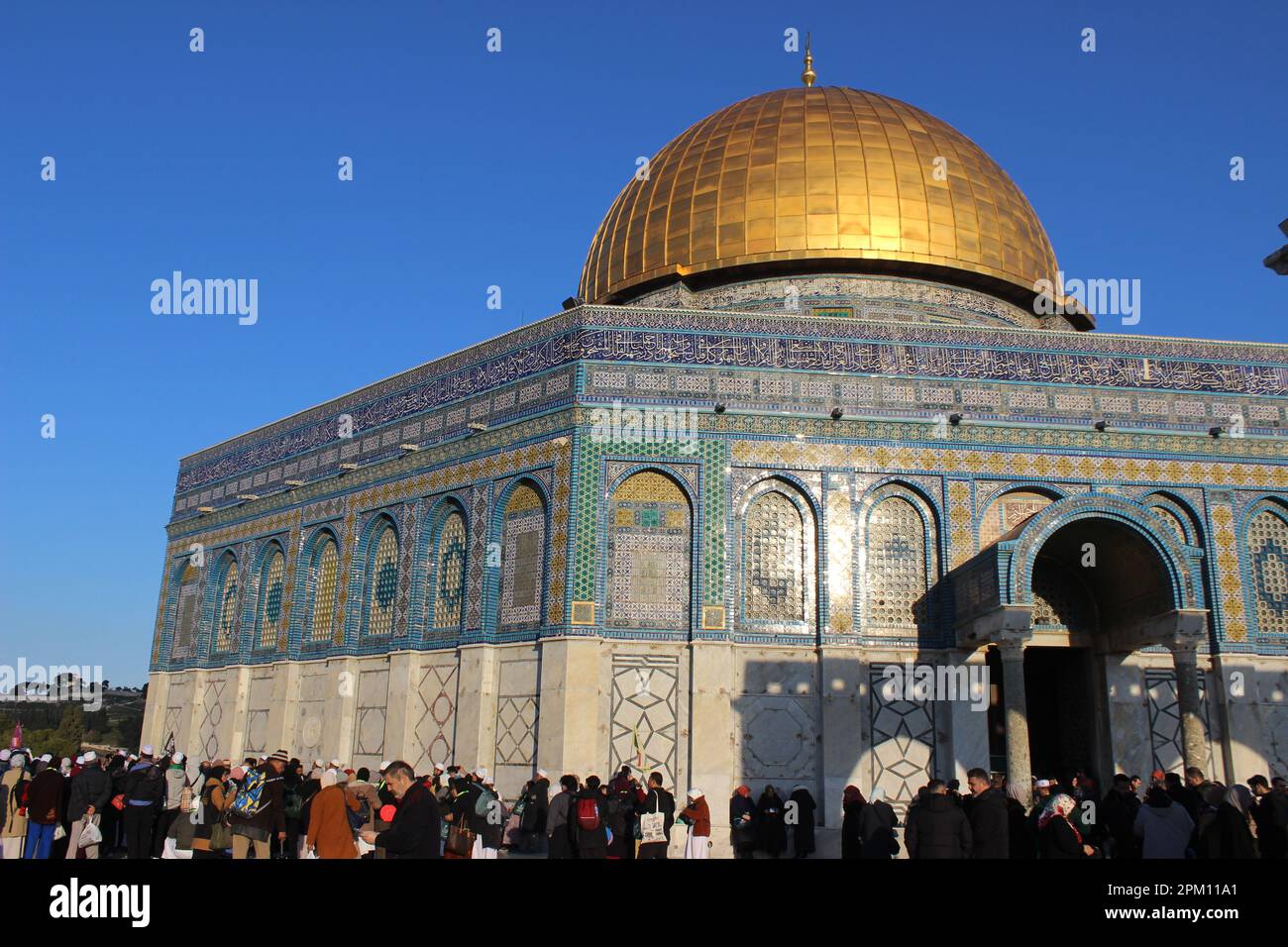 Dome of the rock, Golden Dome from Masjid Al Aqsa, QUDS Stock Photo - Alamy