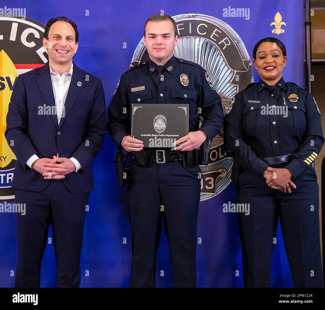 In this photo provided by the Louisville Metro Police Department, from ...