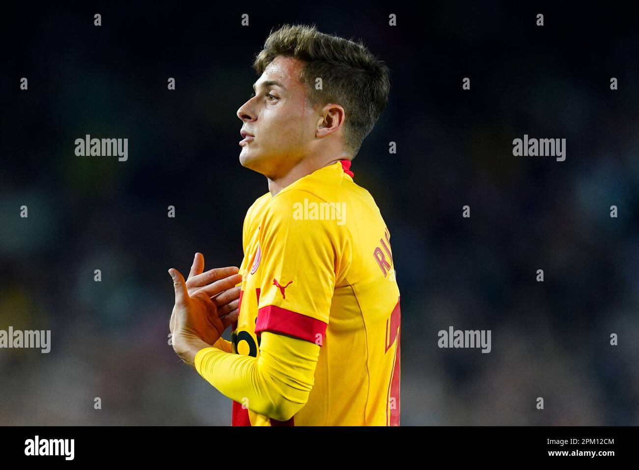 Barcelona, Spain. 10th Apr, 2023. Rodrigo Riquelme of Girona FC during ...