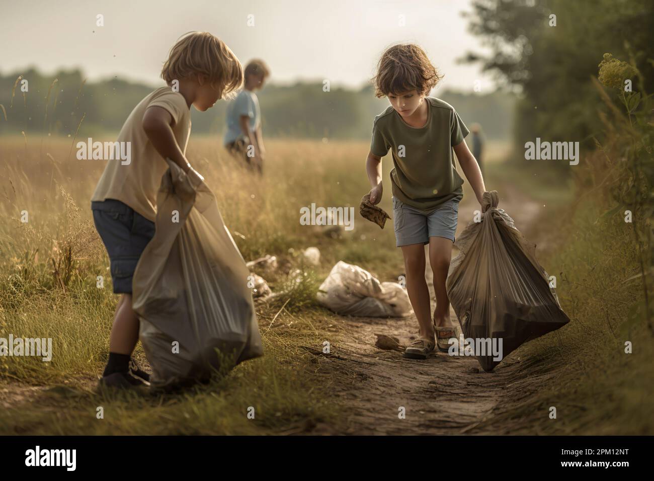 Building a Sustainable Future: Kids Recycling and Cleaning the ...
