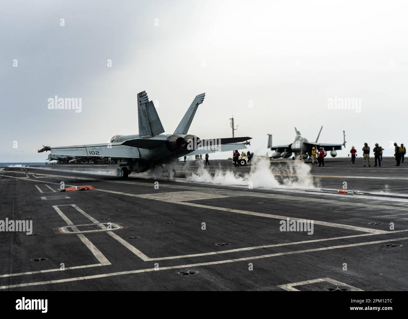 230408-N-EL850-3032 MEDITERRANEAN SEA (April 8, 2023) A F/A-18E Super ...