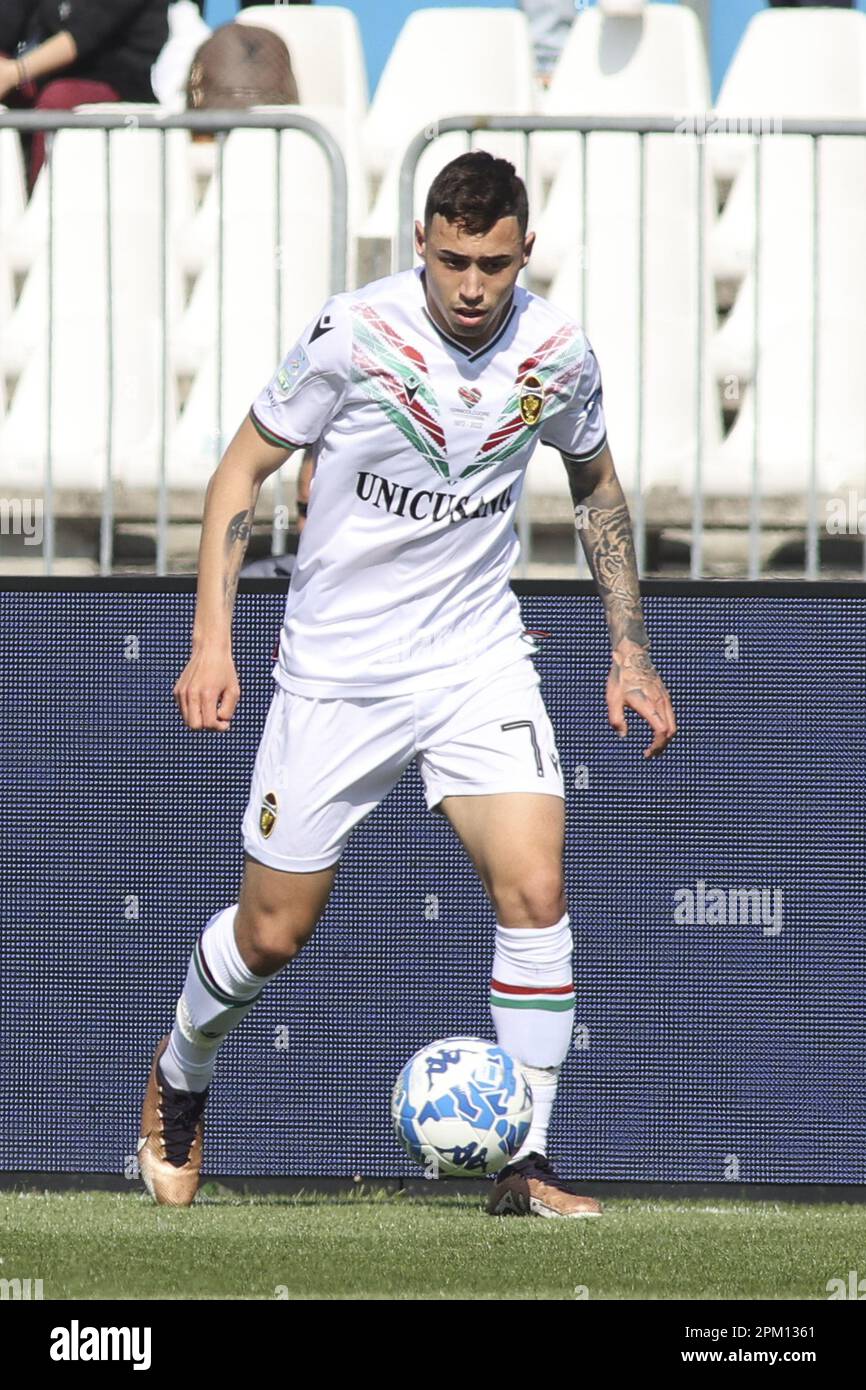 Brescia, Italy. 10th Apr, 2023. Gabriele Capanni of Ternana Calcio play ...