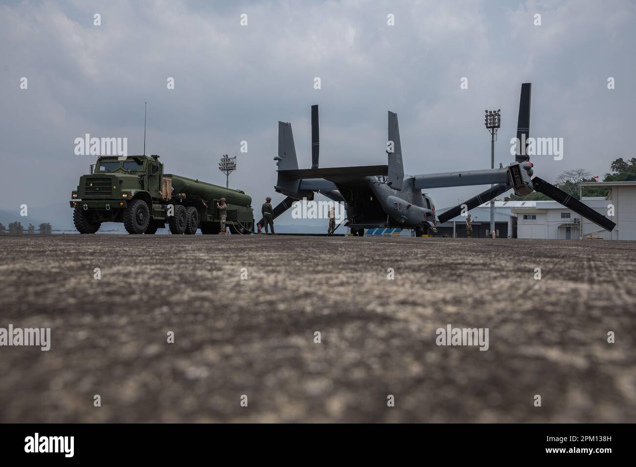 U.S. Marines with Marine Wing Support Squadron 174, 1st Marine Aircraft ...