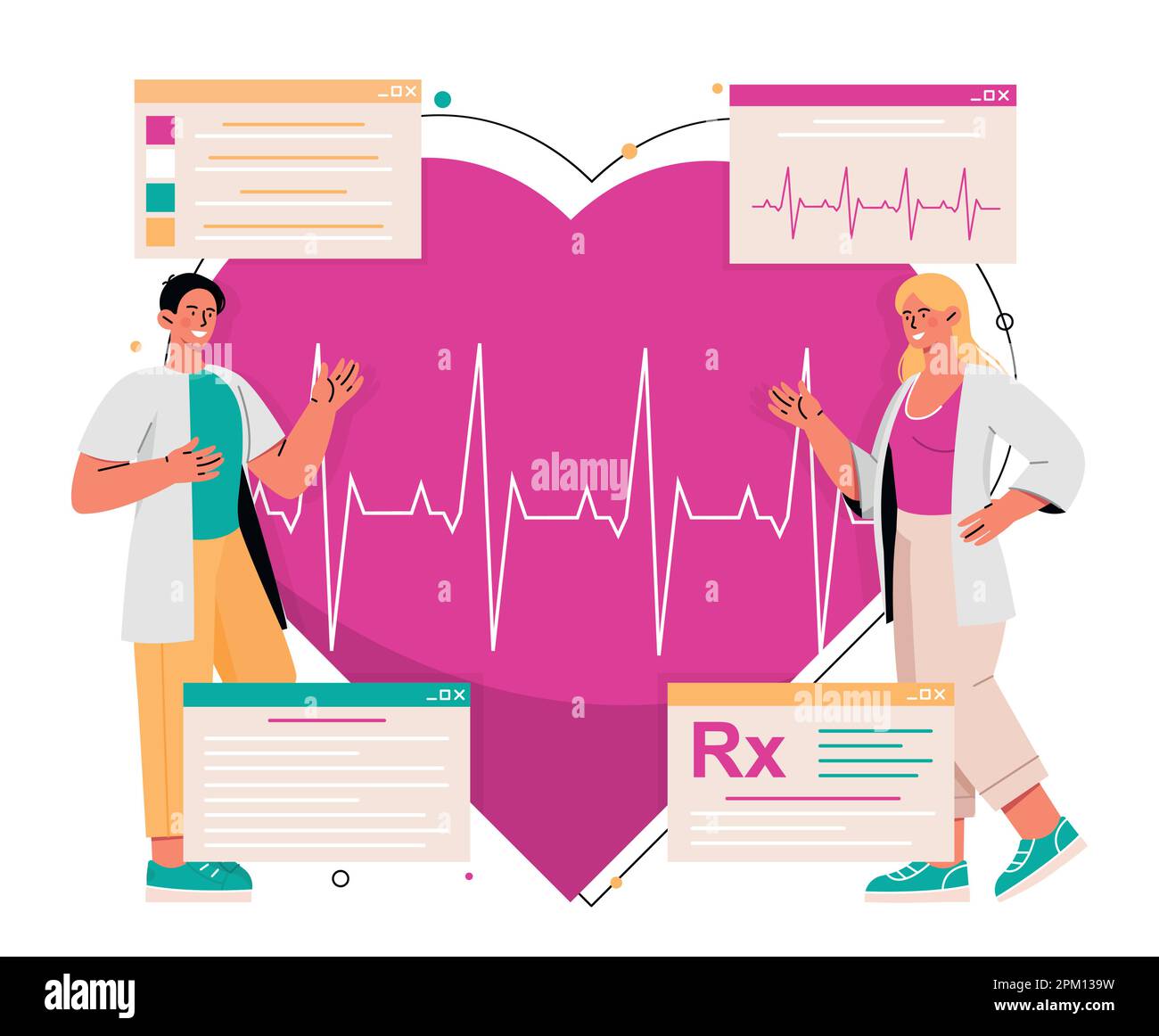 Body check medical examination Stock Vector Images - Alamy