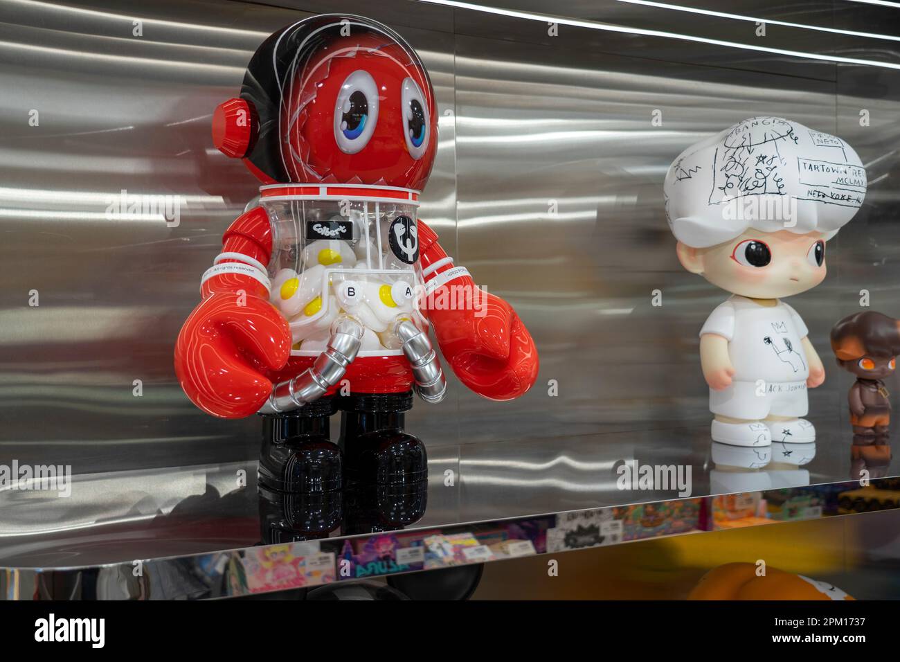 Auckland, New Zealand - March, 2023. Pop Mart Mega Space Molly 1000 X ...