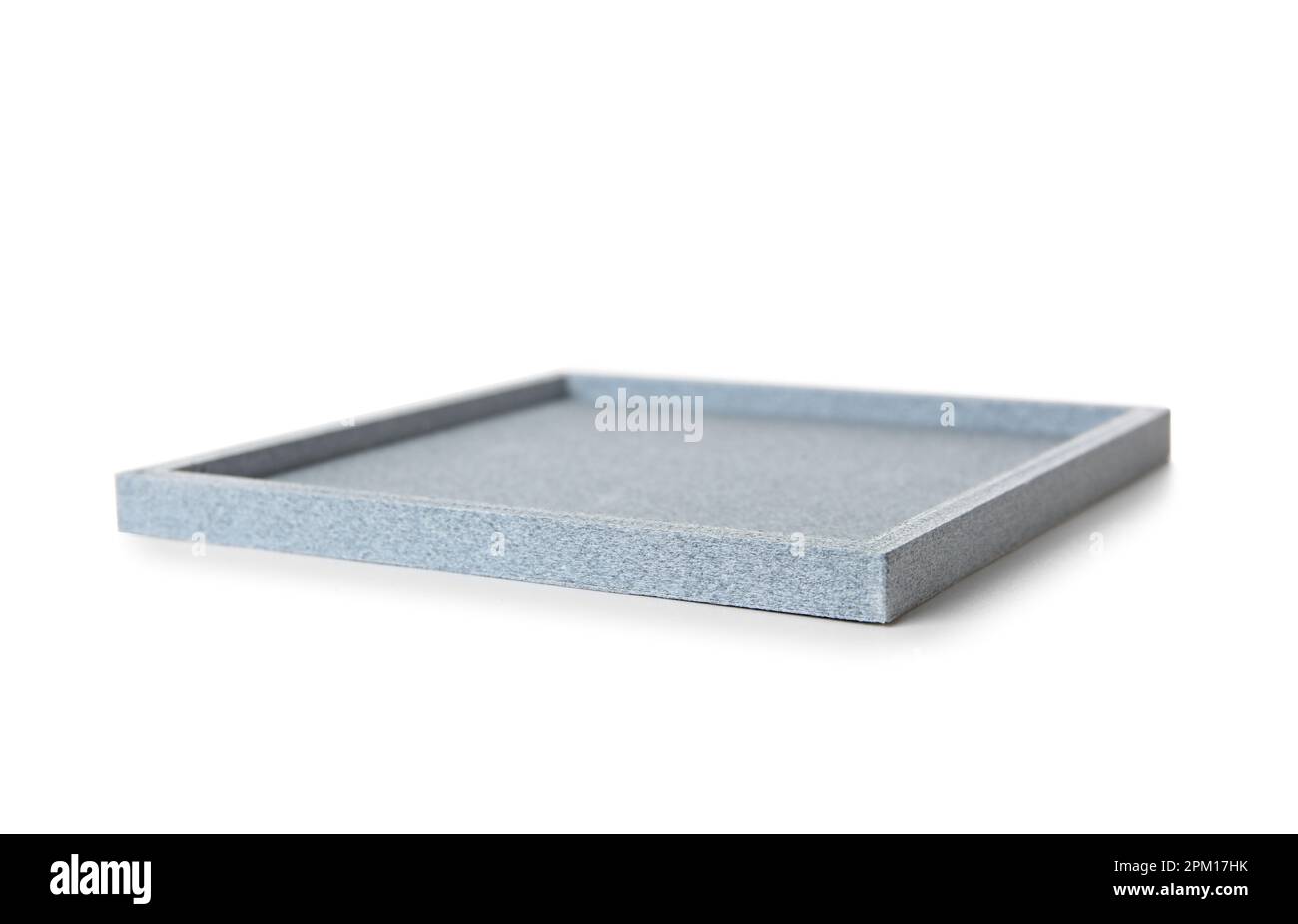 Decorative plaster tray isolated on white background Stock Photo - Alamy