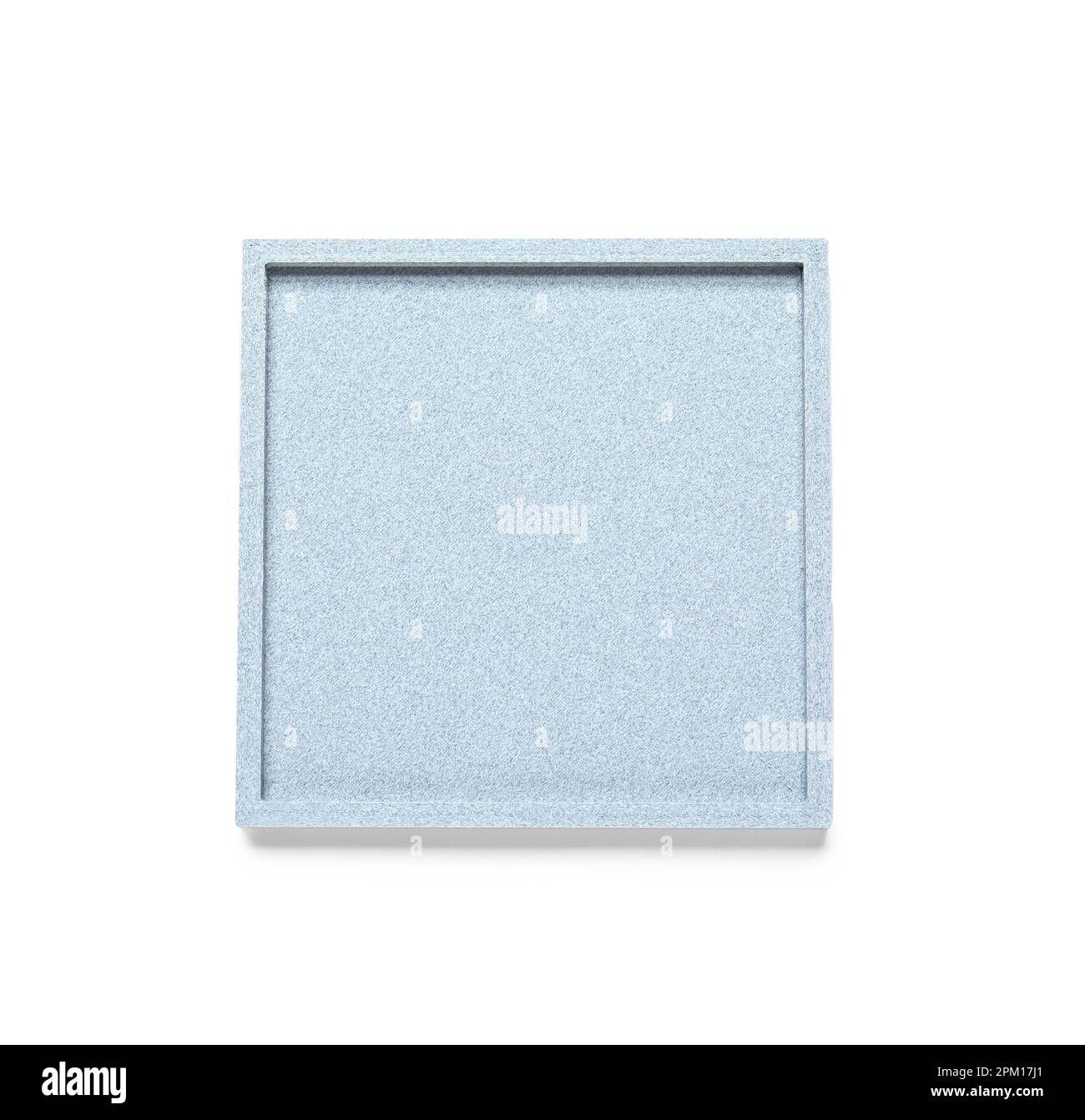 Decorative plaster tray isolated on white background Stock Photo - Alamy