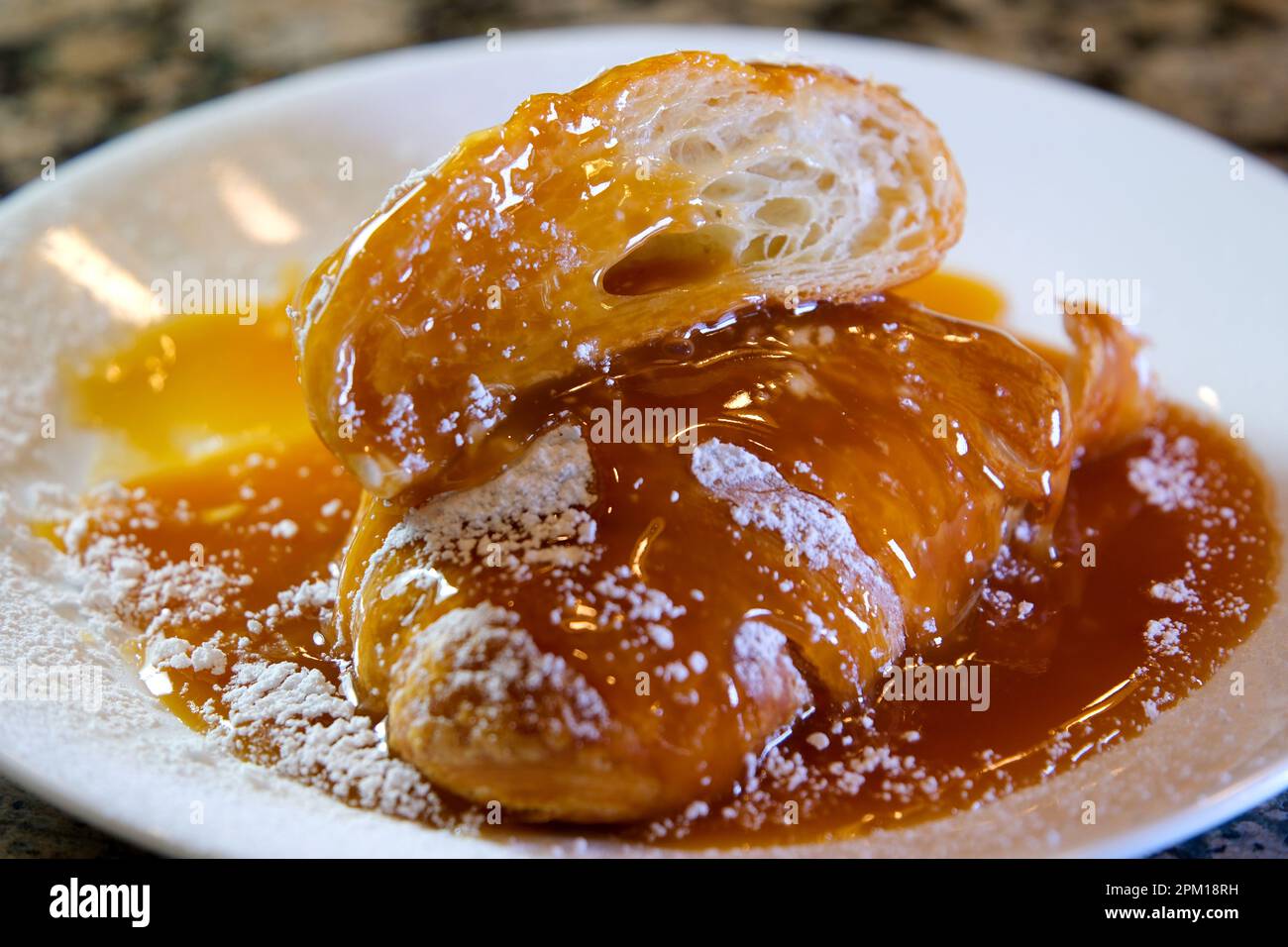 Porous croissant hi-res stock photography and images - Alamy