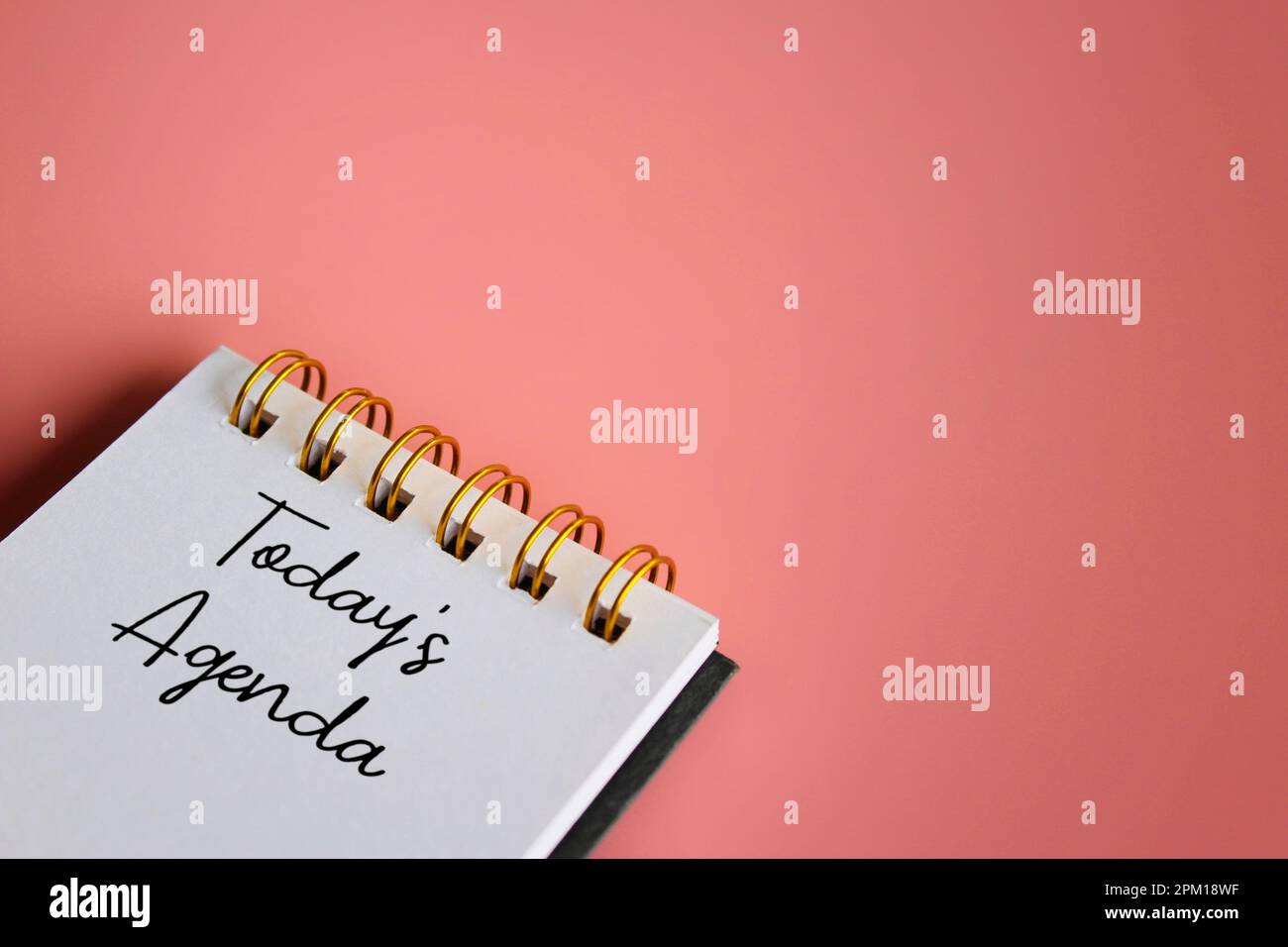 Todays meeting agenda hi-res stock photography and images - Alamy