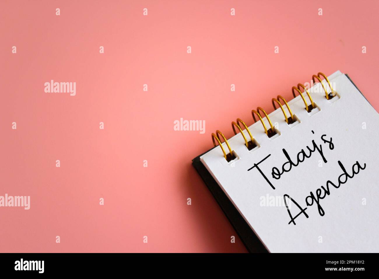 Todays meeting agenda hi-res stock photography and images - Alamy