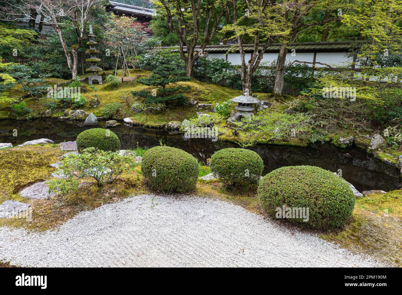 Sennyuji Gozasho is the rest house for the Imperial Family, the ...