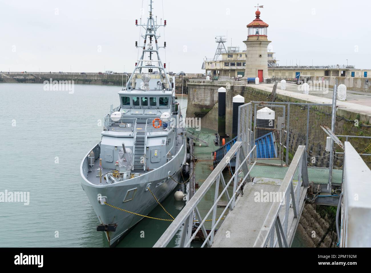 HMC Seeker the lead ship of the Customs and Excise's fleet of 42-metre ...