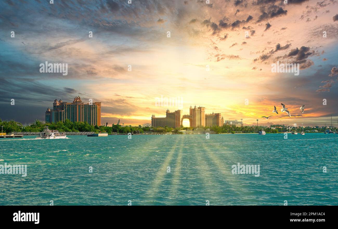 NASSAU, BAHAMAS - February 9, 2023: The Bahamas was pounded by 185 mph ...