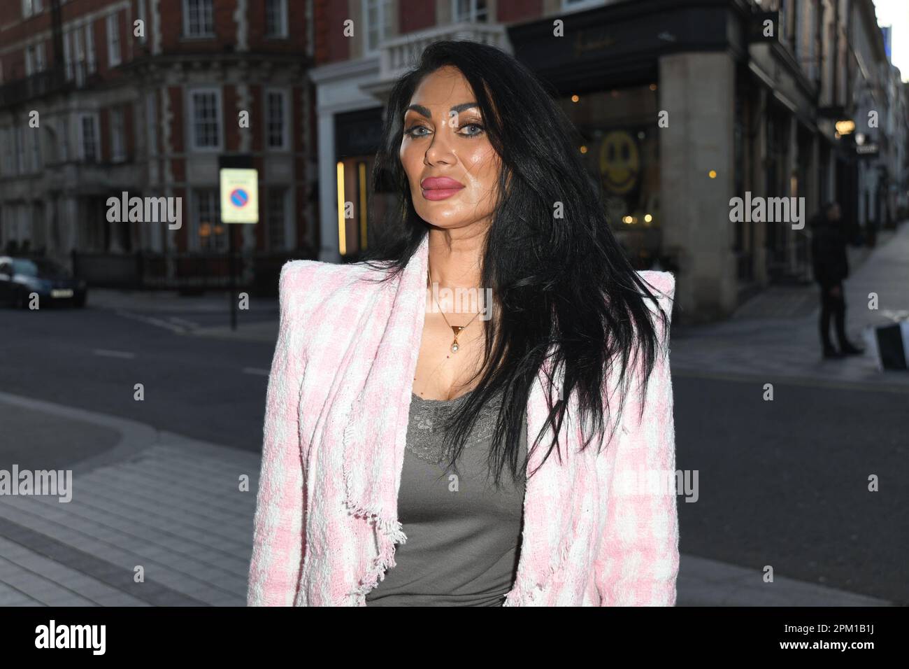 Jonathan Sothcott & Jeanine Nerissa Sothcott arrive at hush for dinner ...