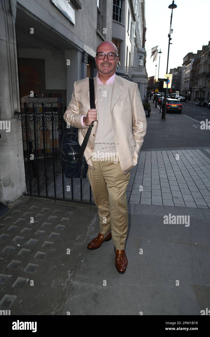 Jonathan Sothcott & Jeanine Nerissa Sothcott arrive at hush for dinner ...