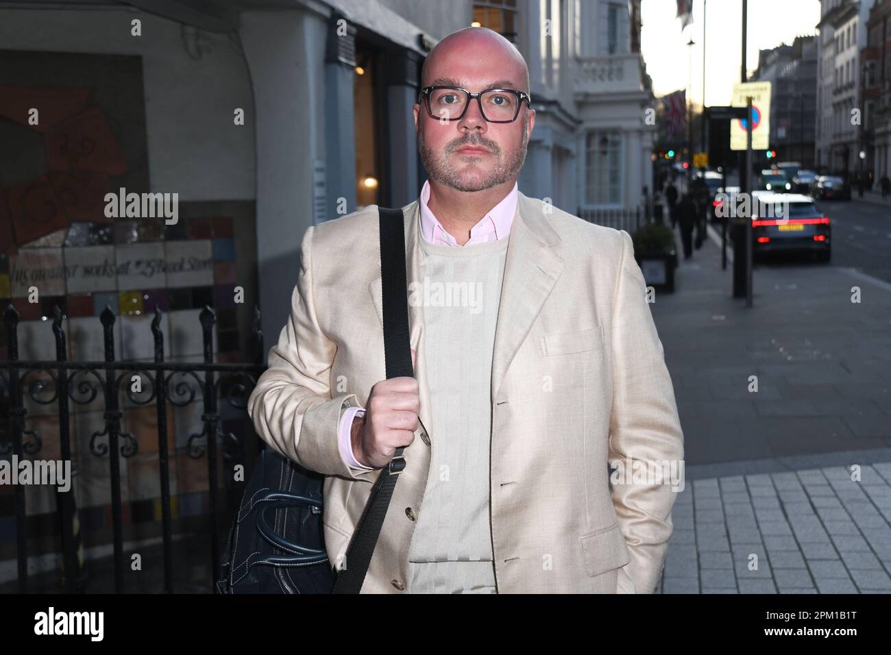 Jonathan Sothcott & Jeanine Nerissa Sothcott arrive at hush for dinner ...
