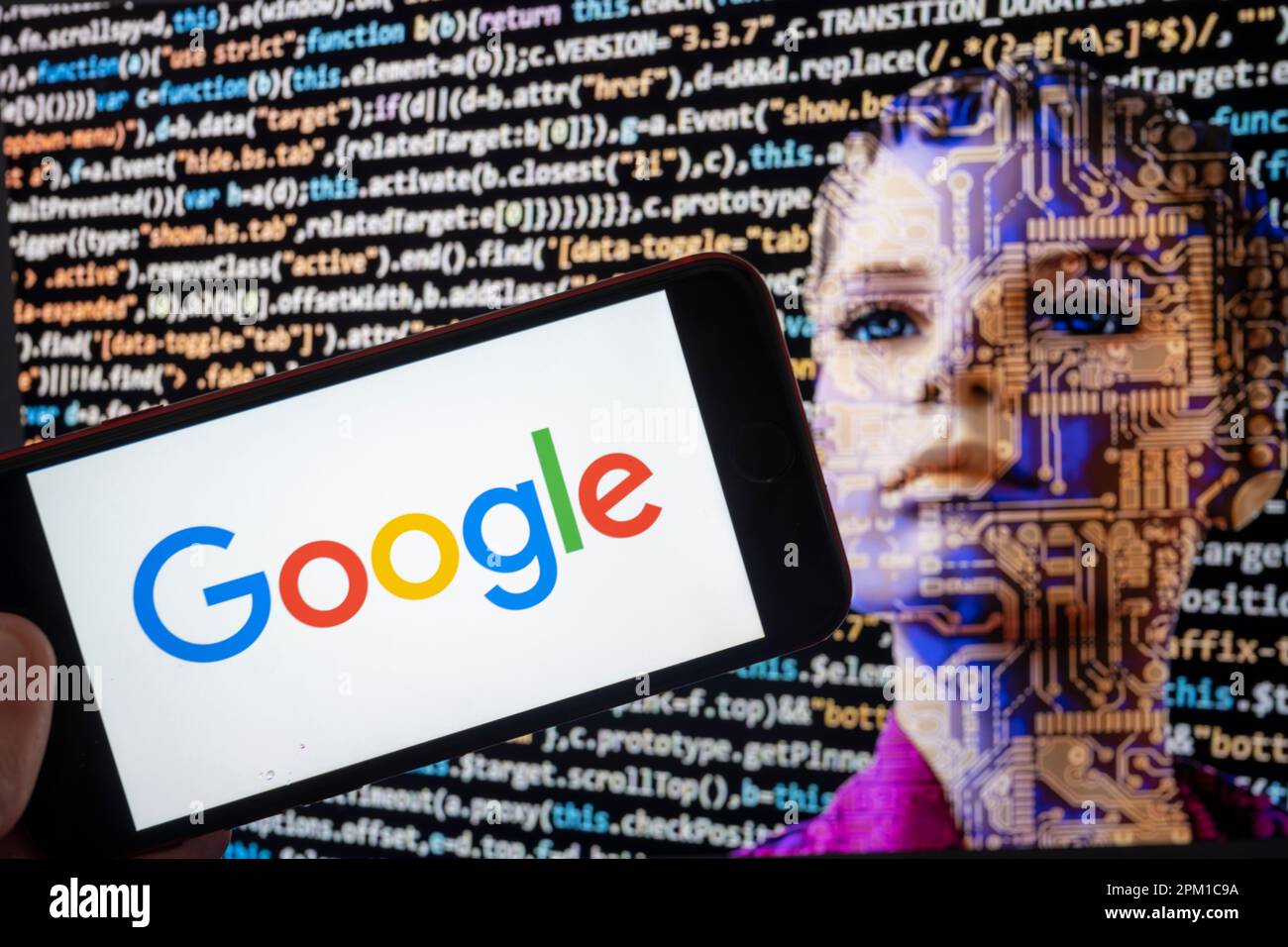 Los Angeles, California, USA. 10th Apr, 2023. Google Bard, Alphabet's ...