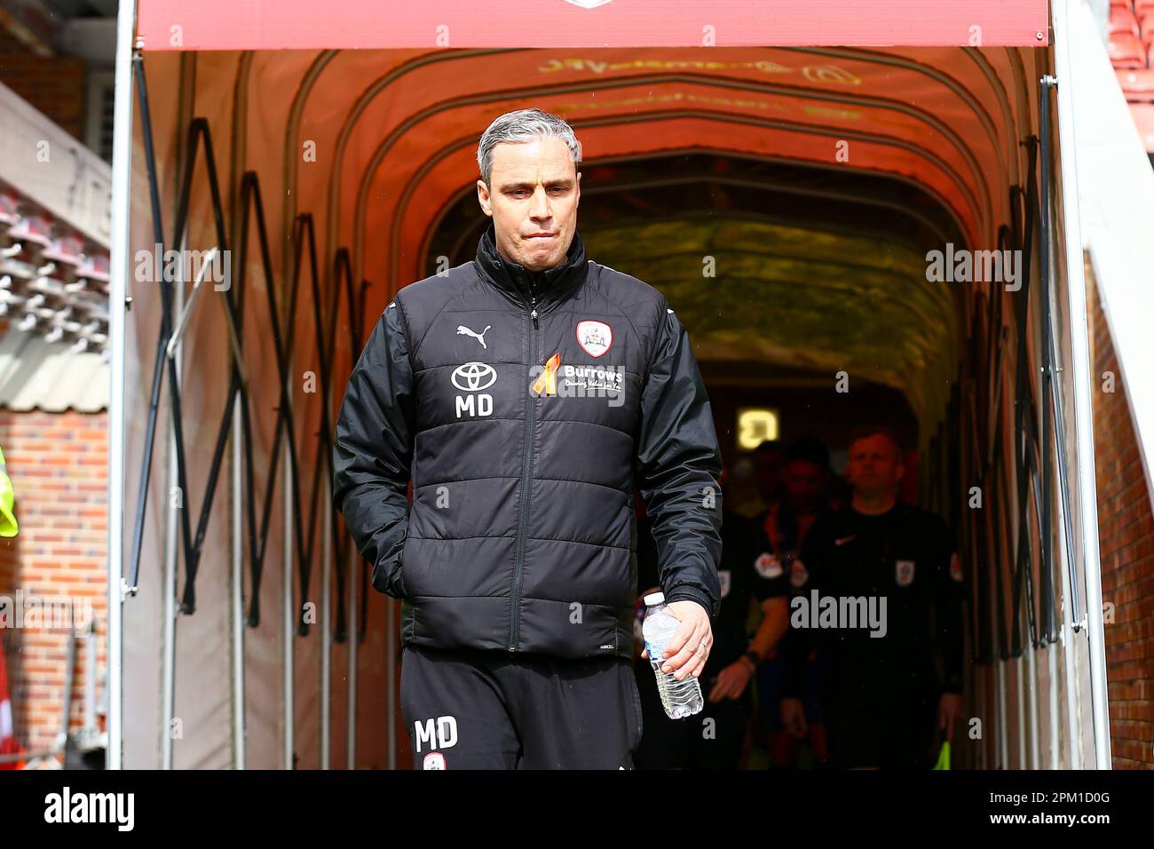 Oakwell Stadium, Barnsley, England - 10th April 2023 Michael Duff ...