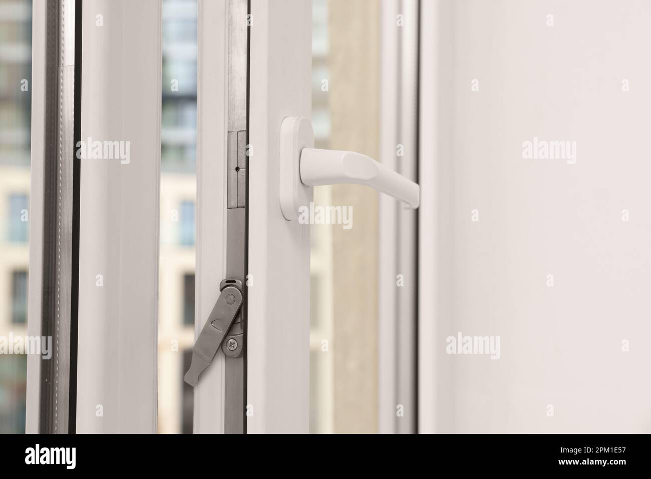 White open upvc window hi-res stock photography and images - Alamy