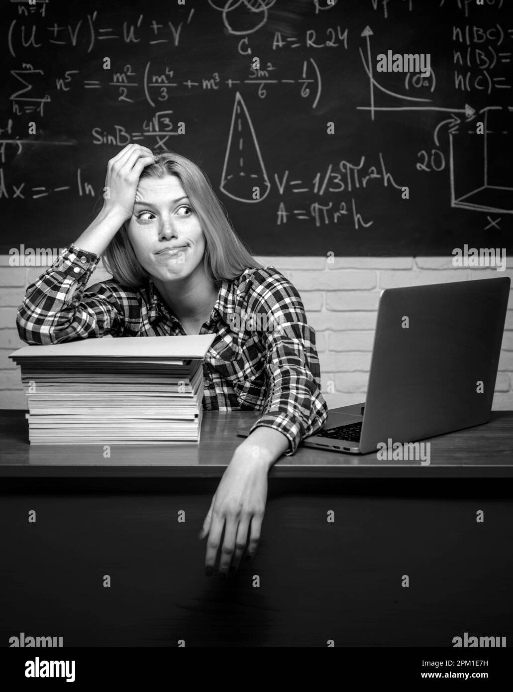 Back to school. Teenage students with school notebook. After work ...