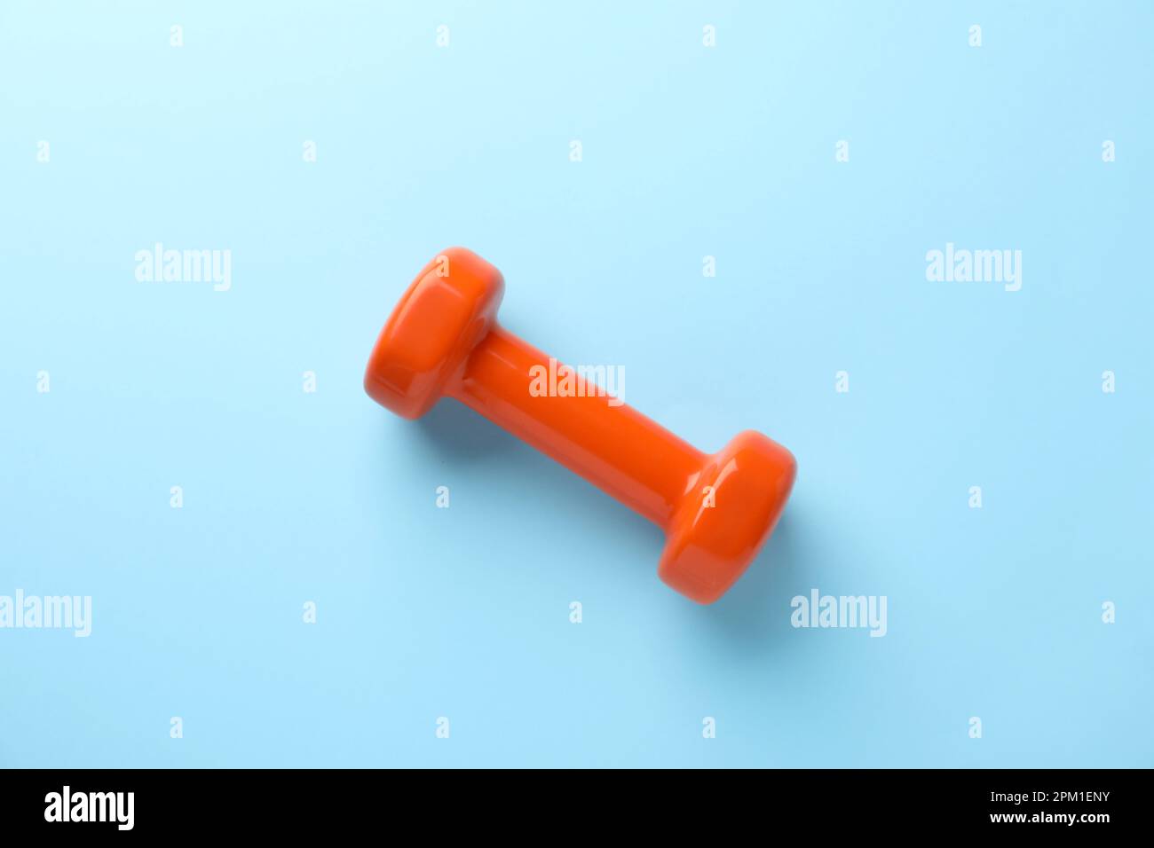 Stylish dumbbell on light hi-res stock photography and images - Alamy