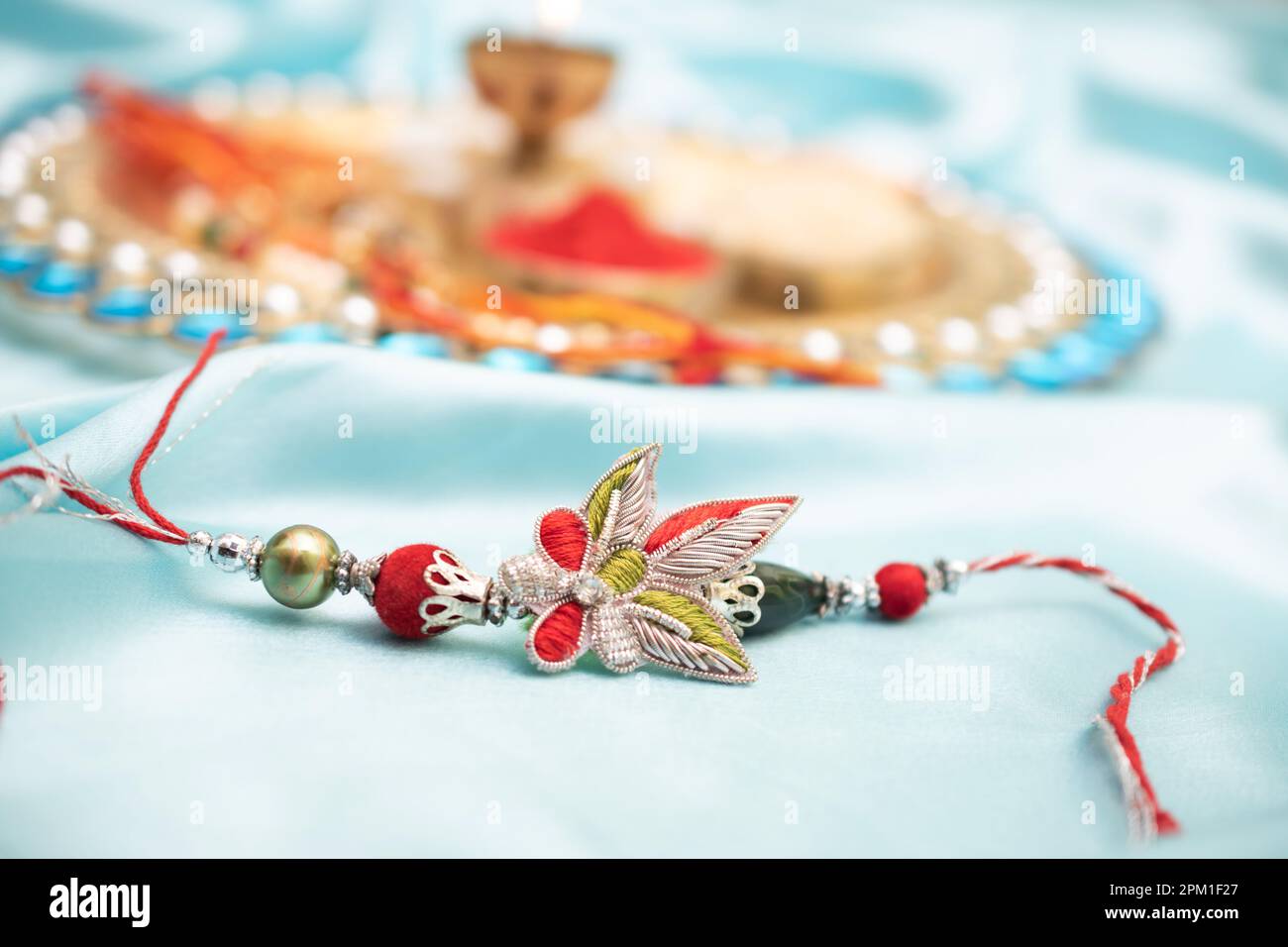 Blue rakhi hi-res stock photography and images - Alamy
