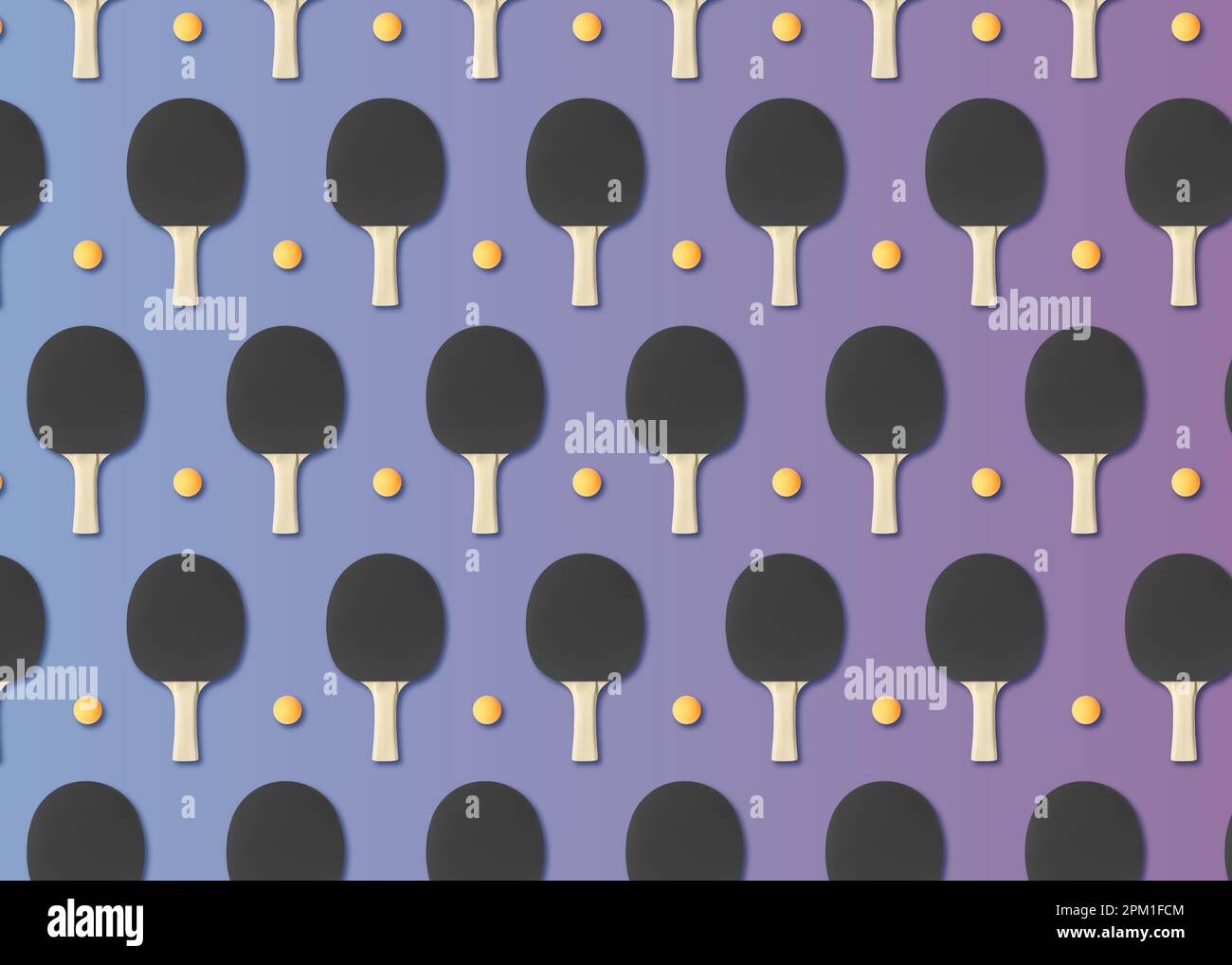 Ping pong paddles balls hi-res stock photography and images - Alamy