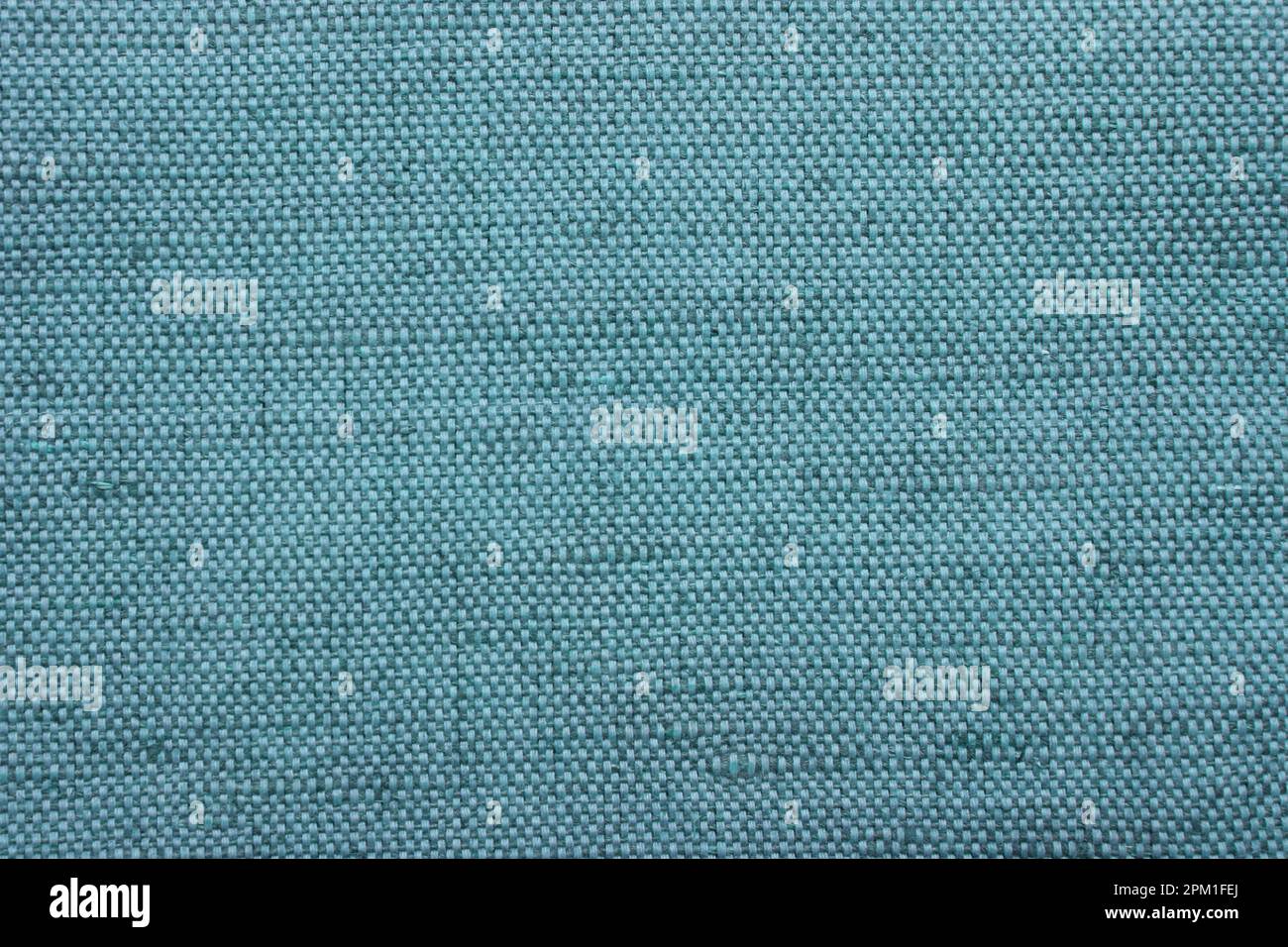 Texture of light blue burlap fabric as background, top view Stock Photo ...