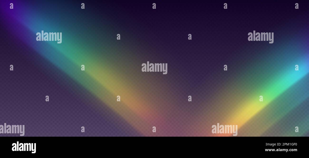 Blue color light leak glow Stock Vector Images - Alamy
