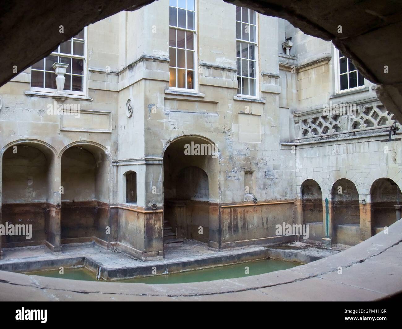 Histroric Roman Baths in the city of Bath, England Stock Photo - Alamy