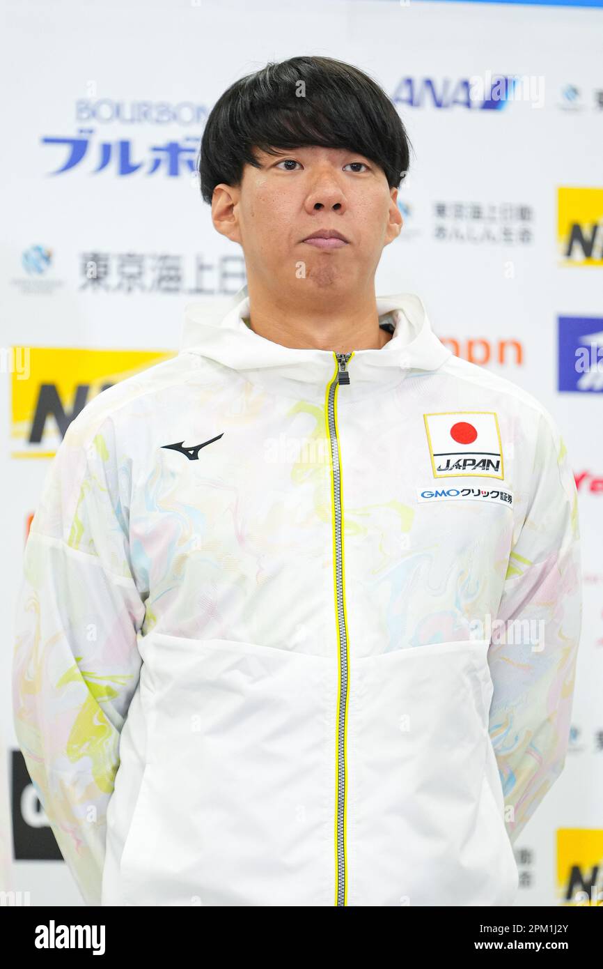 Tokyo, Japan. 10th Apr, 2023. Ippei Watanabe Swimming : World Aquatics ...