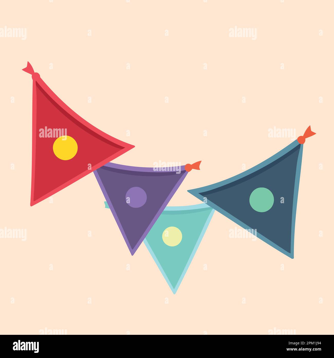 Brazilian flag pennants hi-res stock photography and images - Alamy