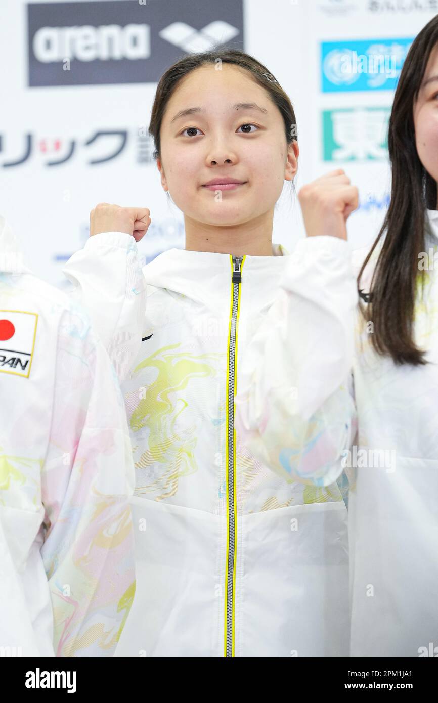 Tokyo, Japan. 10th Apr, 2023. Mio Narita Swimming : World Aquatics ...