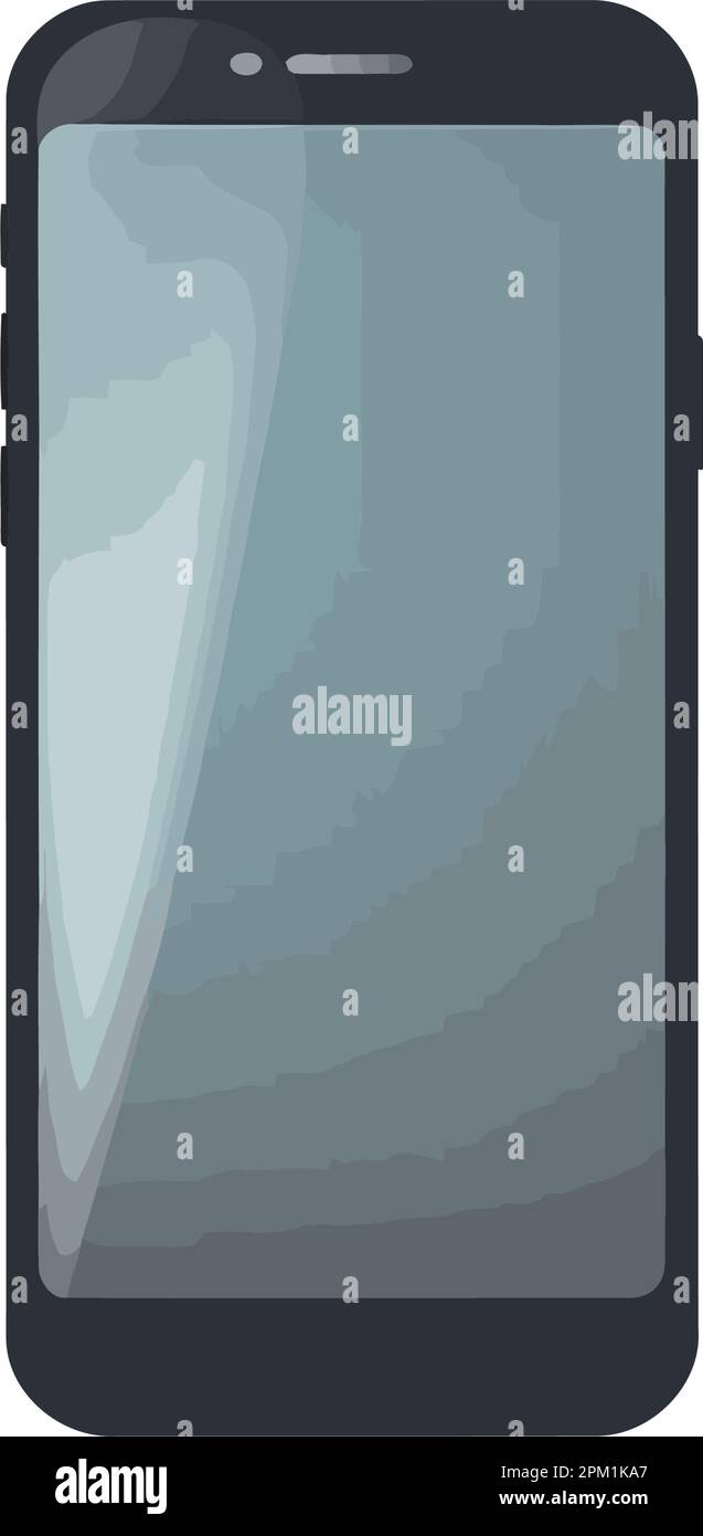 Modern mobile phone icon on white background Stock Vector Image & Art ...