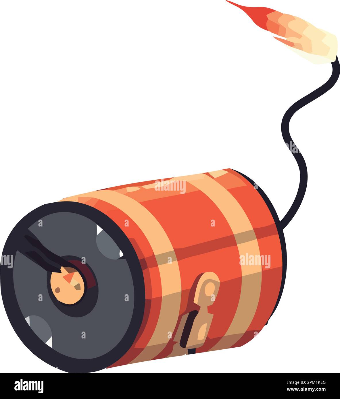 Vector illustration of explosive dynamite Stock Vector Image & Art - Alamy