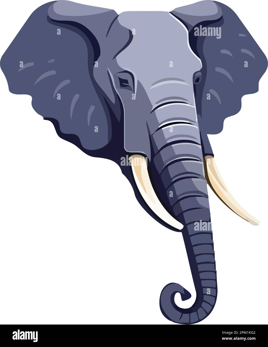 Large elephant a symbol of Africa Stock Vector Image & Art - Alamy