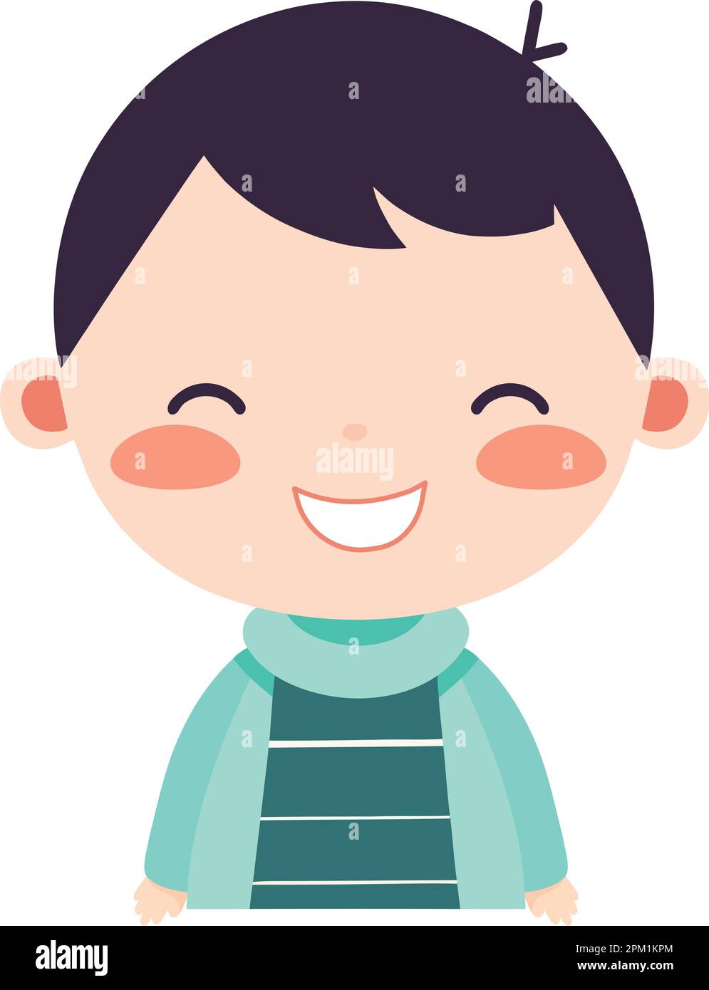 Smiling children having fun design Stock Vector Image & Art - Alamy