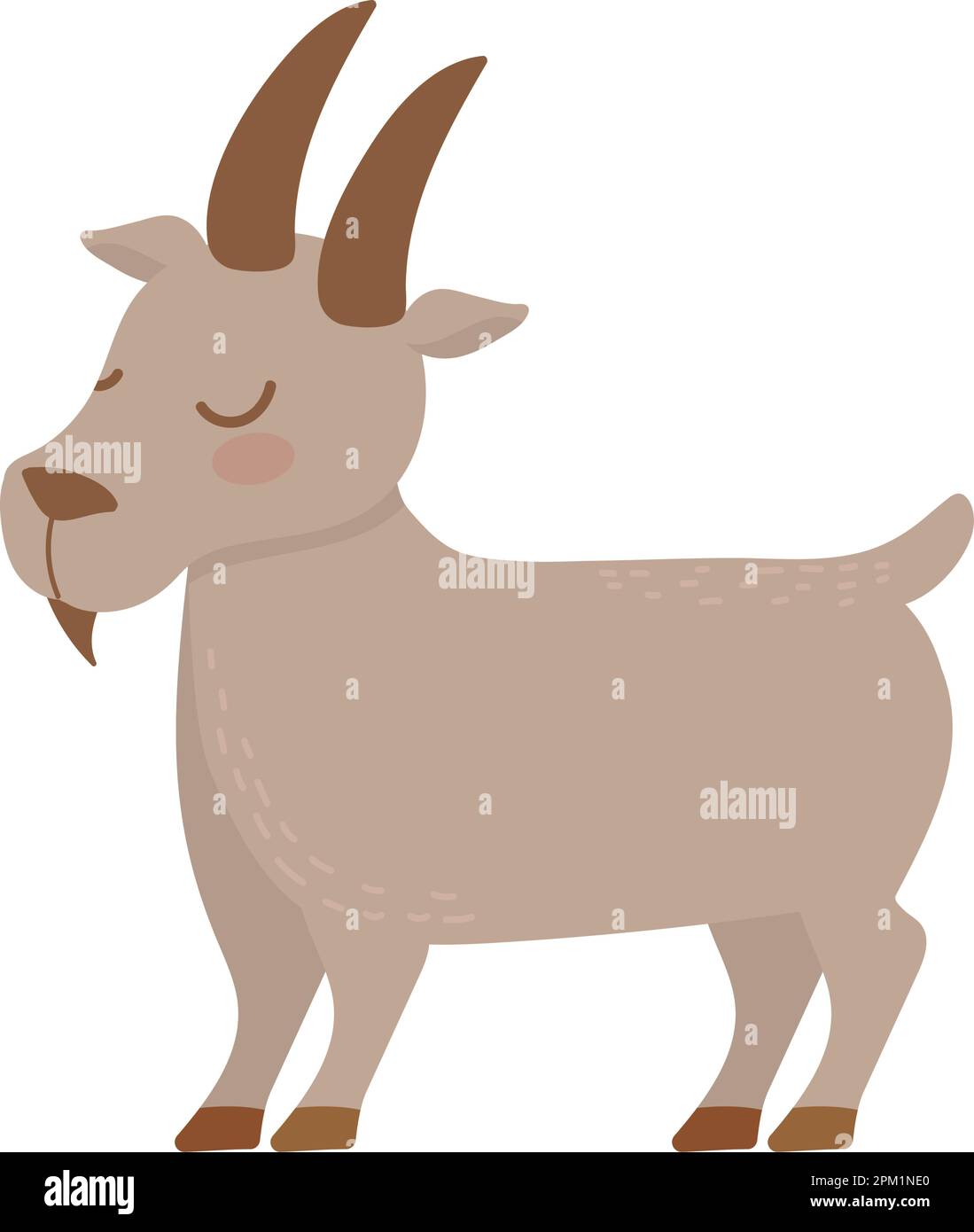 goat farm animal Stock Vector Image & Art - Alamy