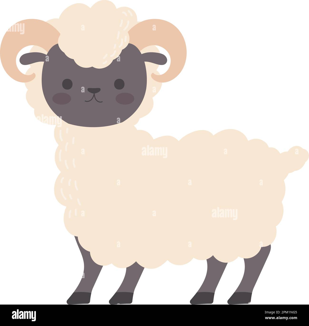 ram farm animal Stock Vector Image & Art - Alamy
