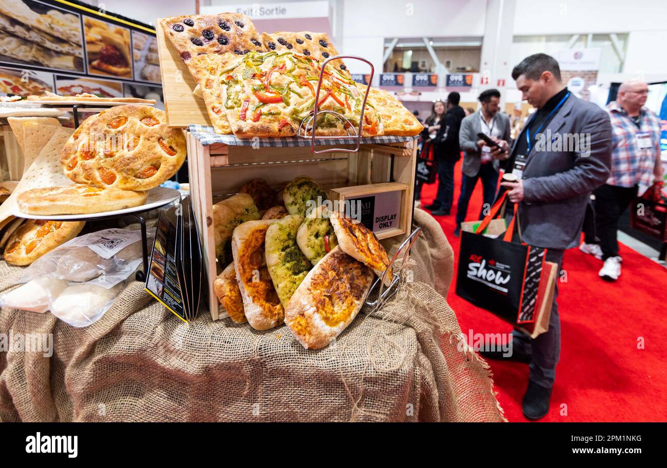 Toronto, Canada. 10th Apr, 2023. People visit the 2023 Restaurants ...