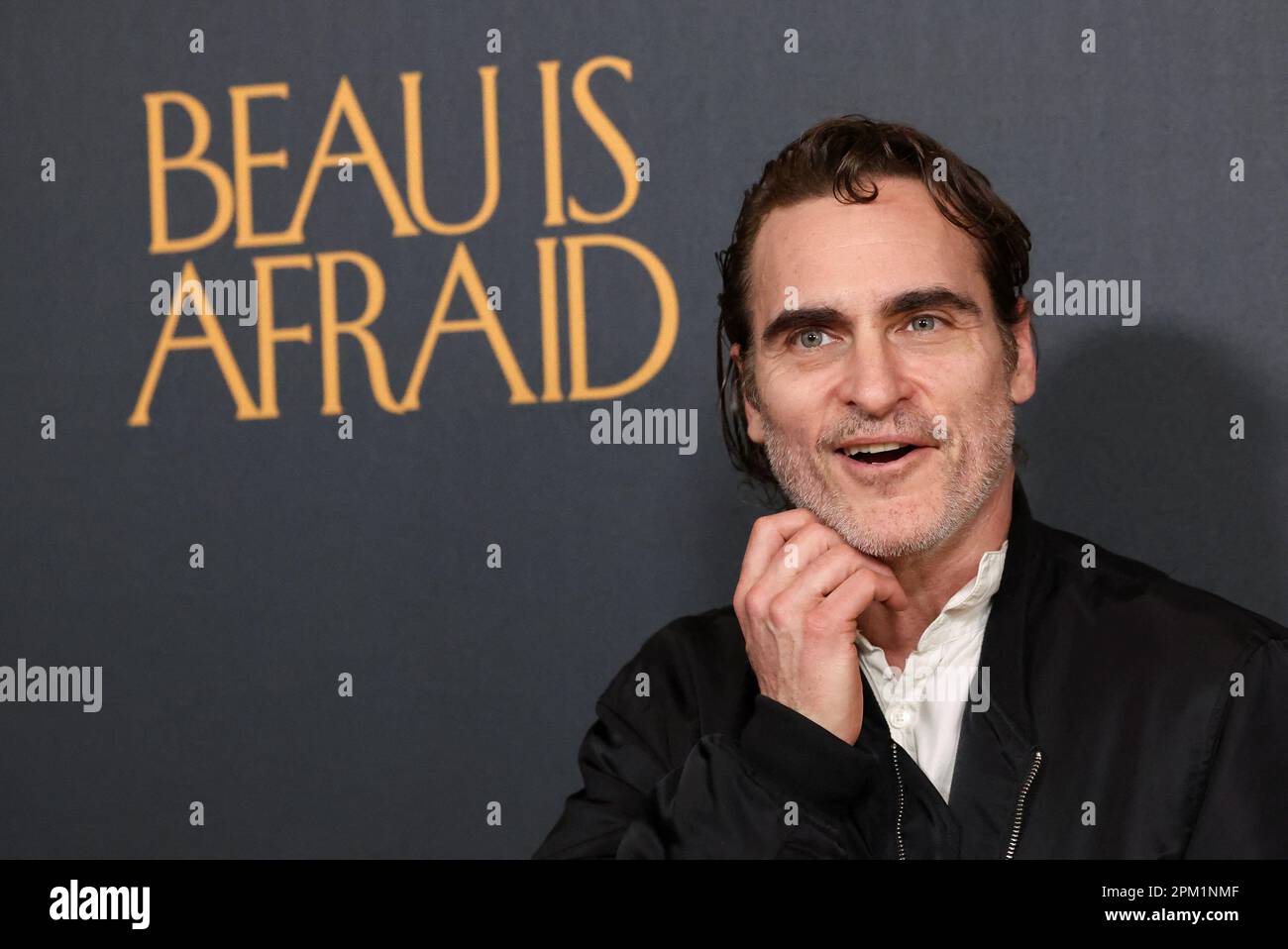Joaquin phoenix beau is afraid hi-res stock photography and images - Alamy