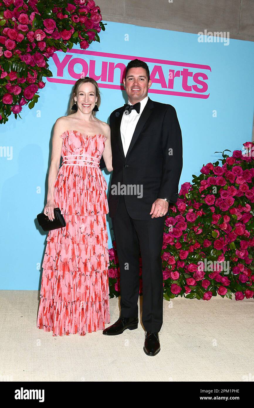 Jonathan Flack and attends the YoungArts Annual New York Gala at the ...