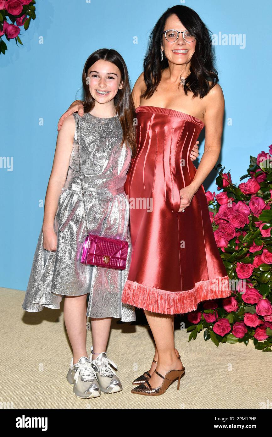 New York, USA. 10th Apr, 2023. (L-R) Ava Dukakis and Natalie Diggins ...