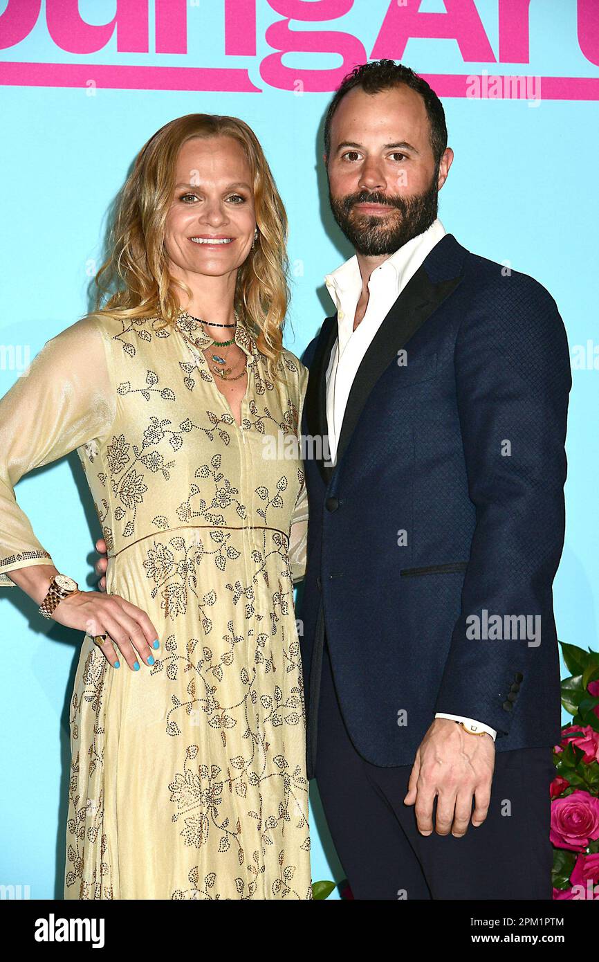 Michi Jigarjian and husband Charles Jigarjian attend the YoungArts ...